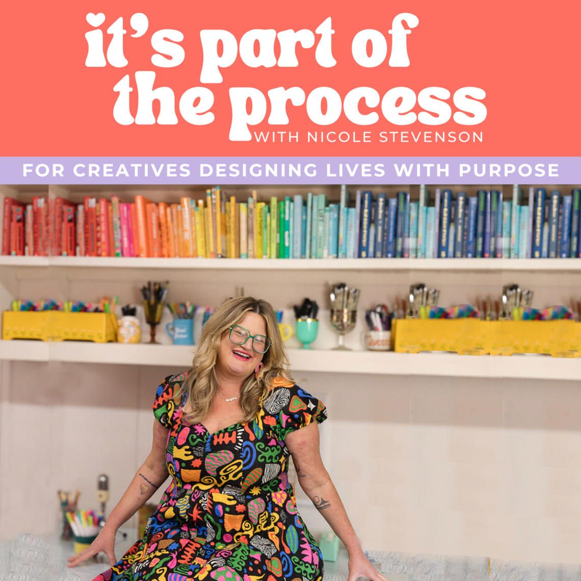 123: Creativity as a way Through | It's Part of the Process Podcast