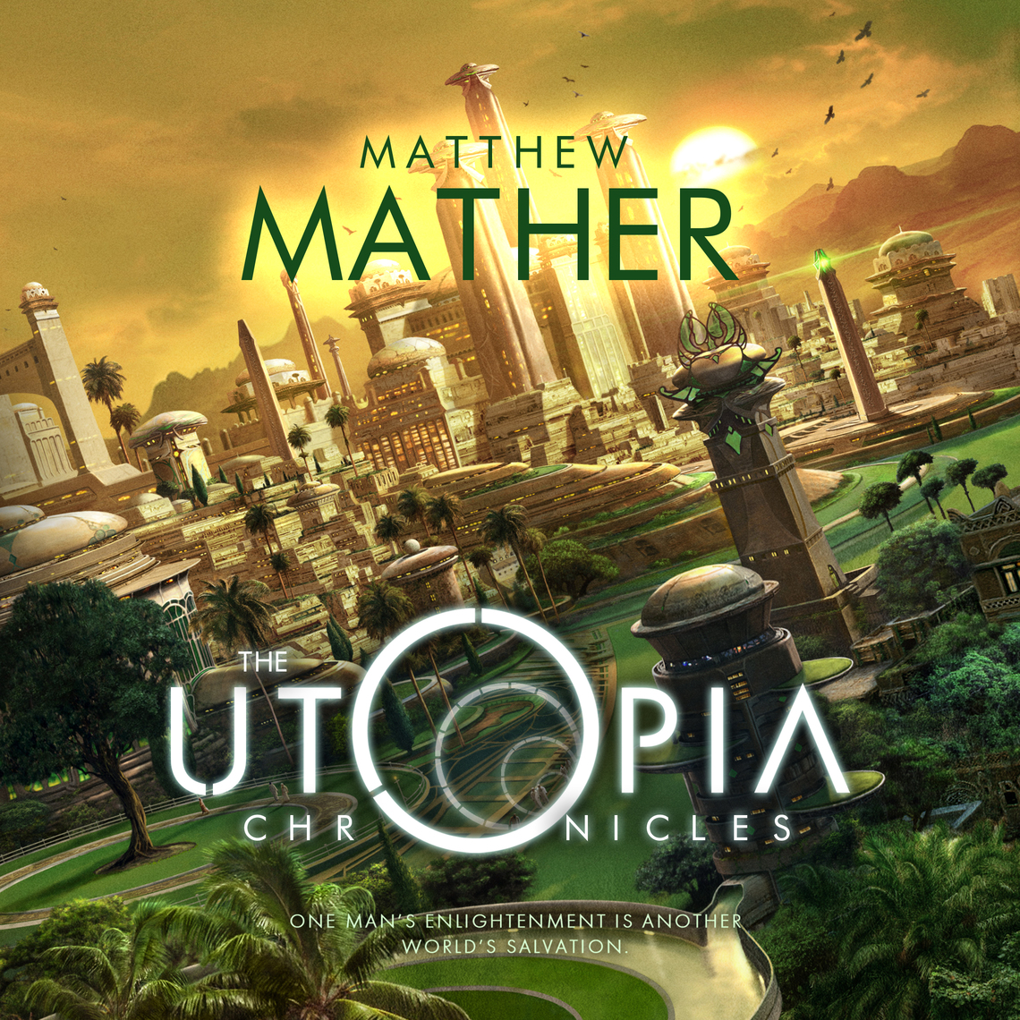 The Utopia Chronicles by Matthew Mather (Audiobook) - Read free for 30 days