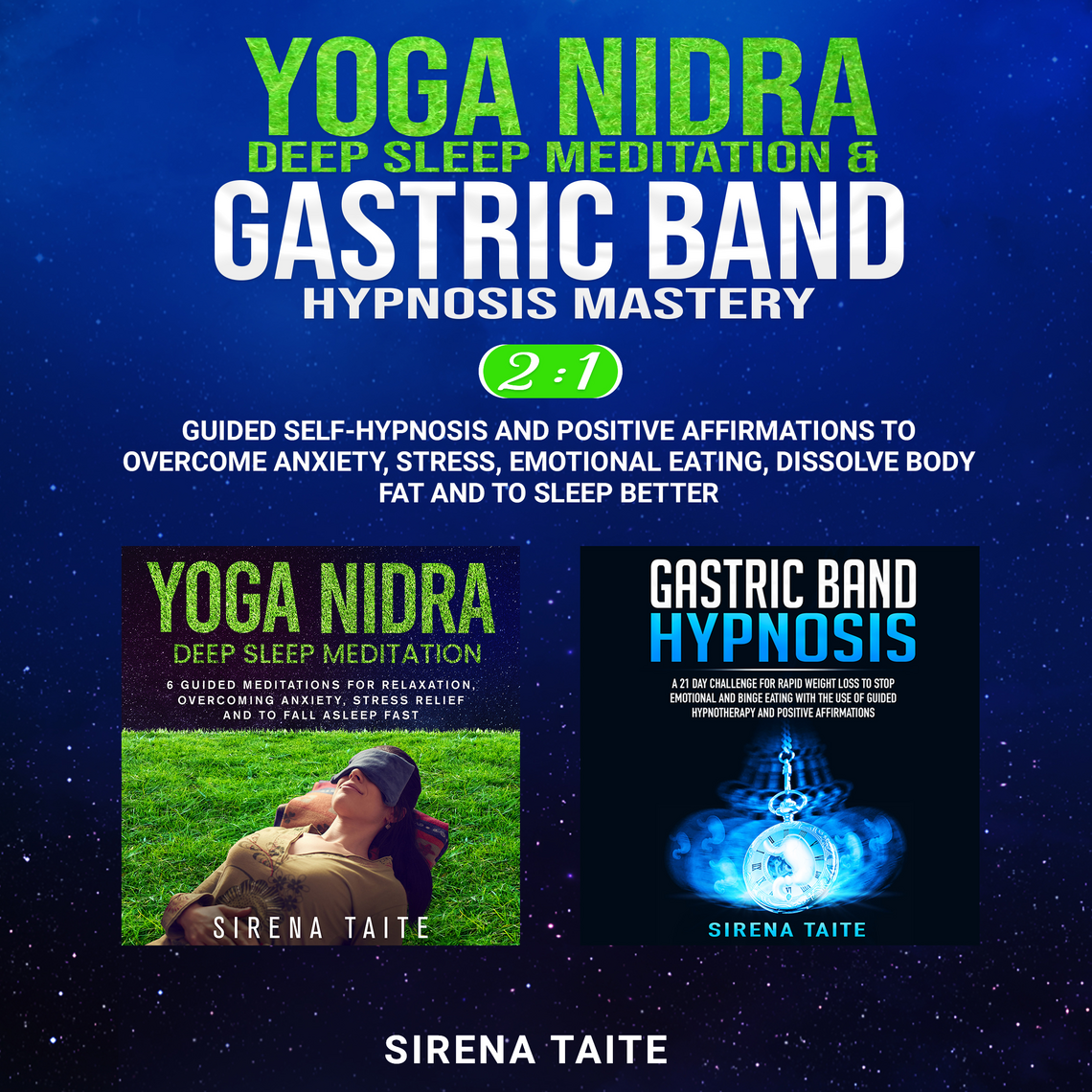 Yoga Nidra Deep Sleep Meditation And Gastric Band Hypnosis Mastery 2 In 1