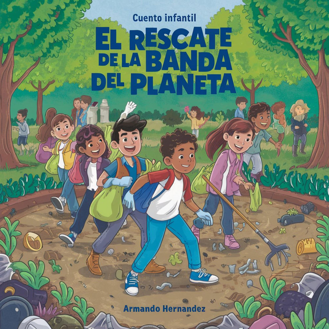 Cuento infantil La banda del rescate del planeta de Armando Hernandez ...
