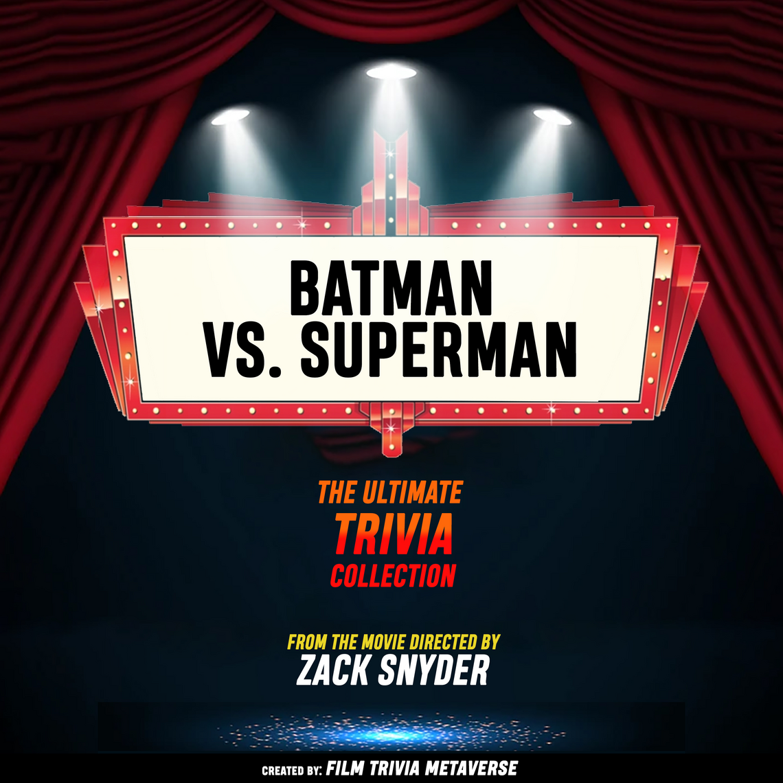 Batman VS. Superman - The Ultimate Trivia Collection by Film Trivia ...