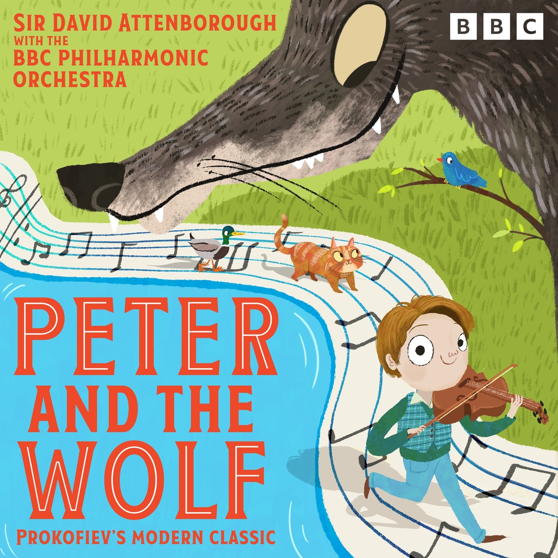 Peter and the Wolf by Sir David Attenborough, Sergei Prokofiev ...