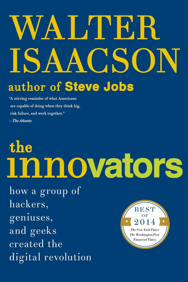 The Innovators by Walter Isaacson - Read Online