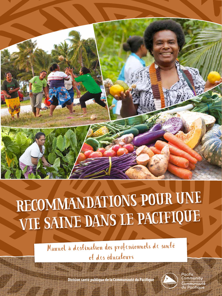 Recommandations Pour Une Vie Saine Dans Le Pacifique | PDF ...