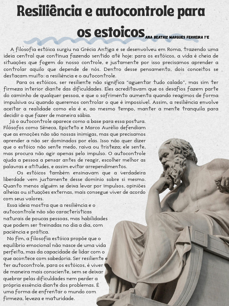 Beige Simple Ancient Philosophy Project A4 | PDF
