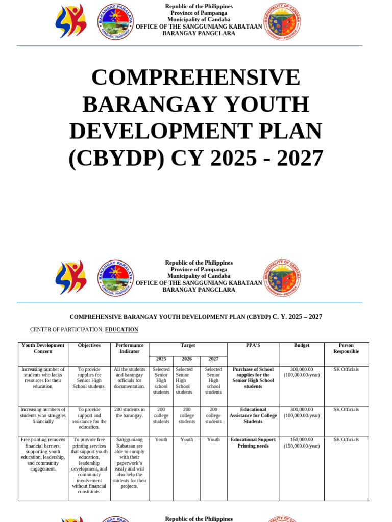 Cbydp - Paralaya (2025-2027) | PDF