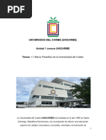 Historia de UNICARIBE y José Aybar Sánchez | PDF