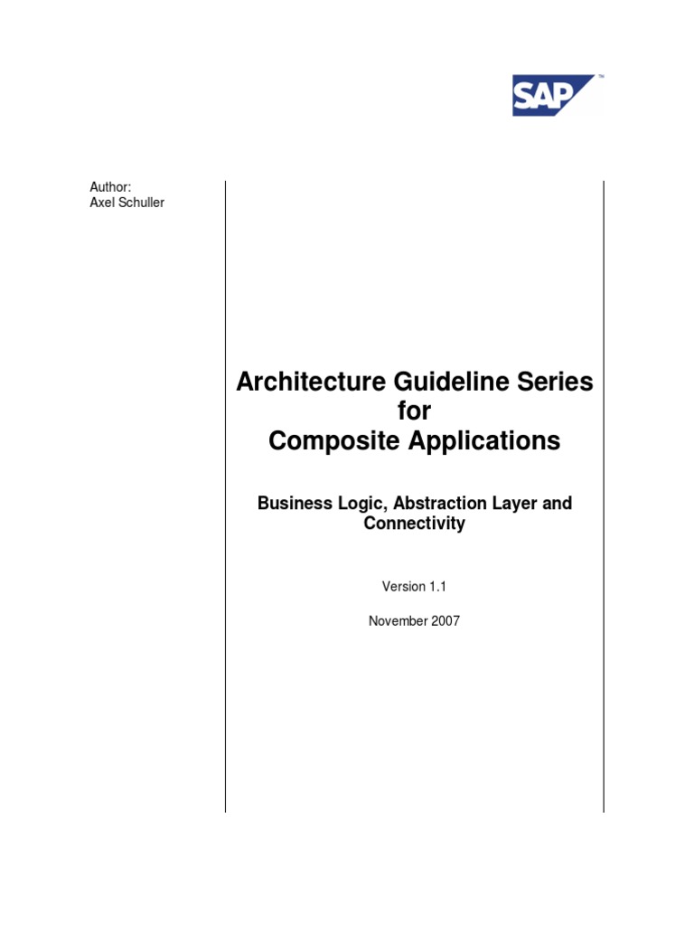 CAF Architecture | PDF | Object (Computer Science) | Component Based ...