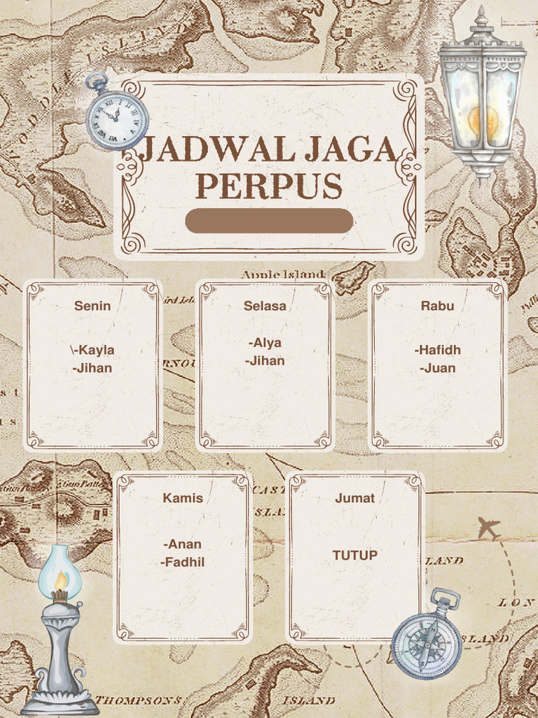 Jadwal Perpus | PDF