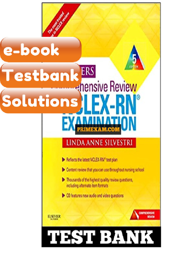 Ebook & Testbank Saunders Comprehensive Review For The NCLEXRN ...