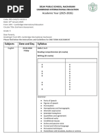 Class 12 Syllabus For The First Term Examination - 2026 | PDF