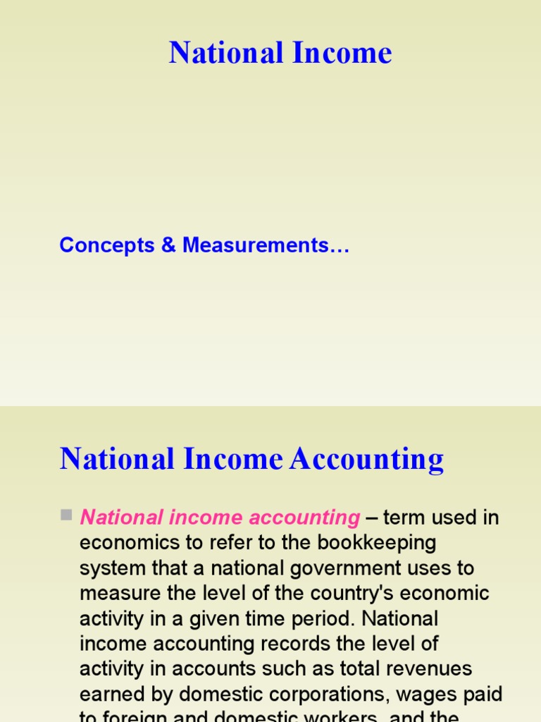 Circular Flow of Income | PDF | Measures Of National Income And Output ...