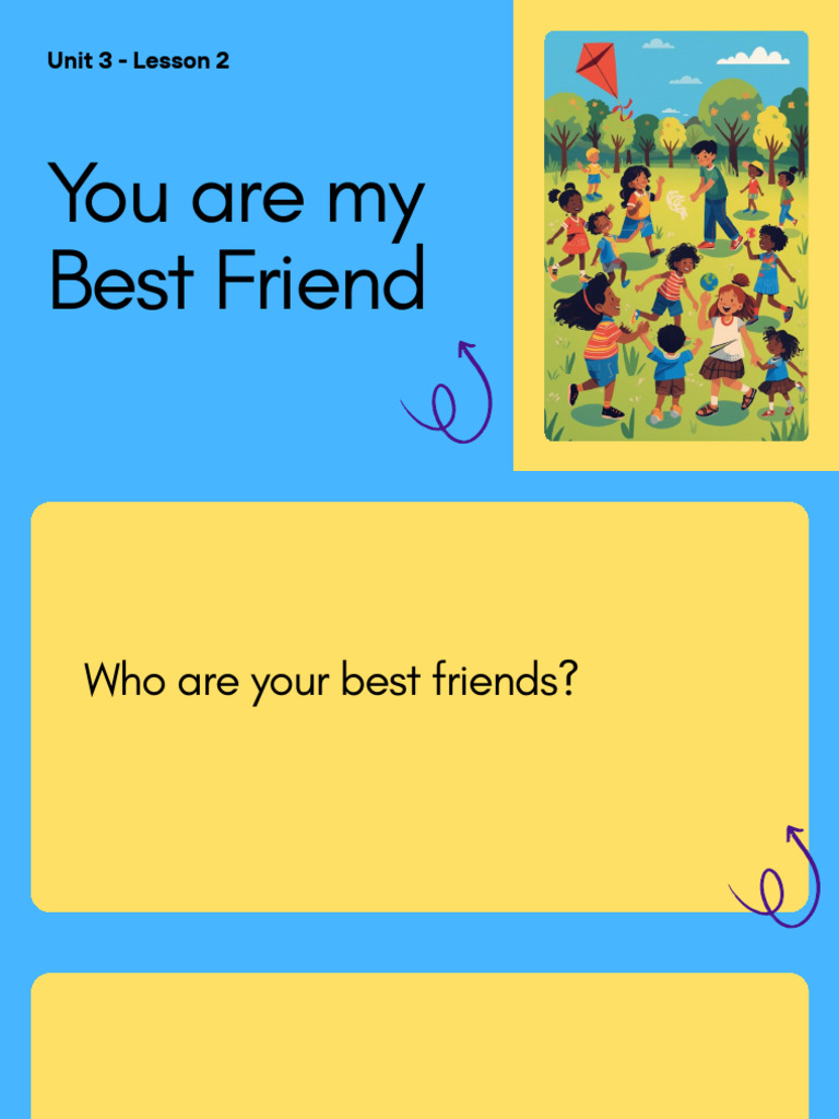 G5 Unit 3 - Lesson 2 - You Are My Best Friend | PDF | Metaphor