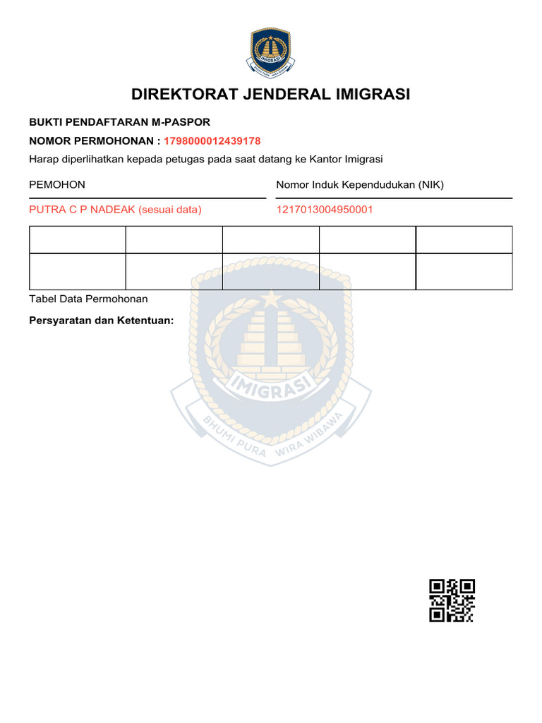 Surat Pengantar Kanim PUTRA C P NADEAK 20260126 103947 | PDF