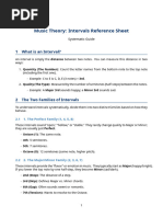 Interval Song Reference Chart | PDF