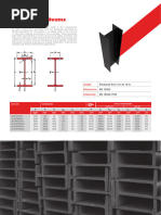 Universal Beam Size and Weight Chart | PDF | Structural Engineering ...
