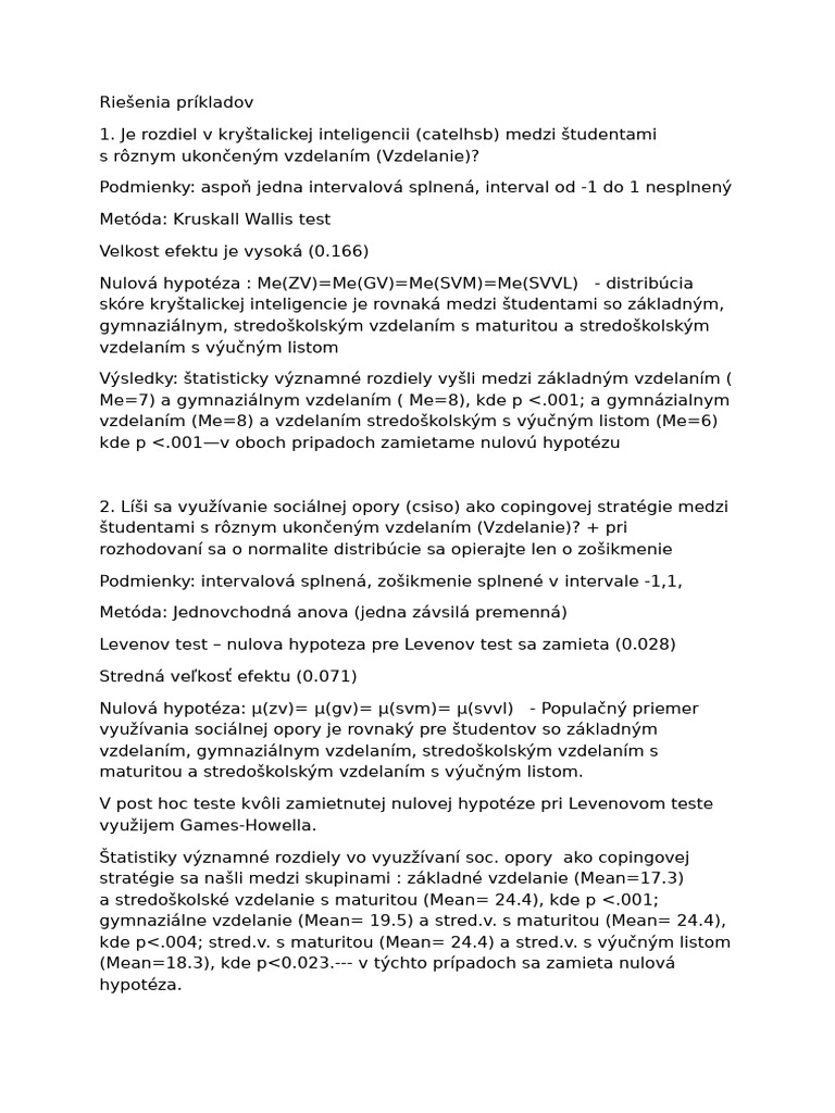 Riesenie Prikladov | PDF