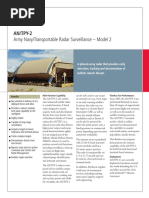 AN/TPQ-50 Counterfire Radar Overview | PDF | Artillery | Radar