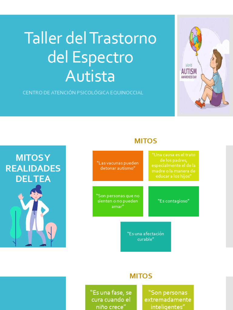 Taller Autismo Modulo 1 | PDF | Autismo | Aprendizaje