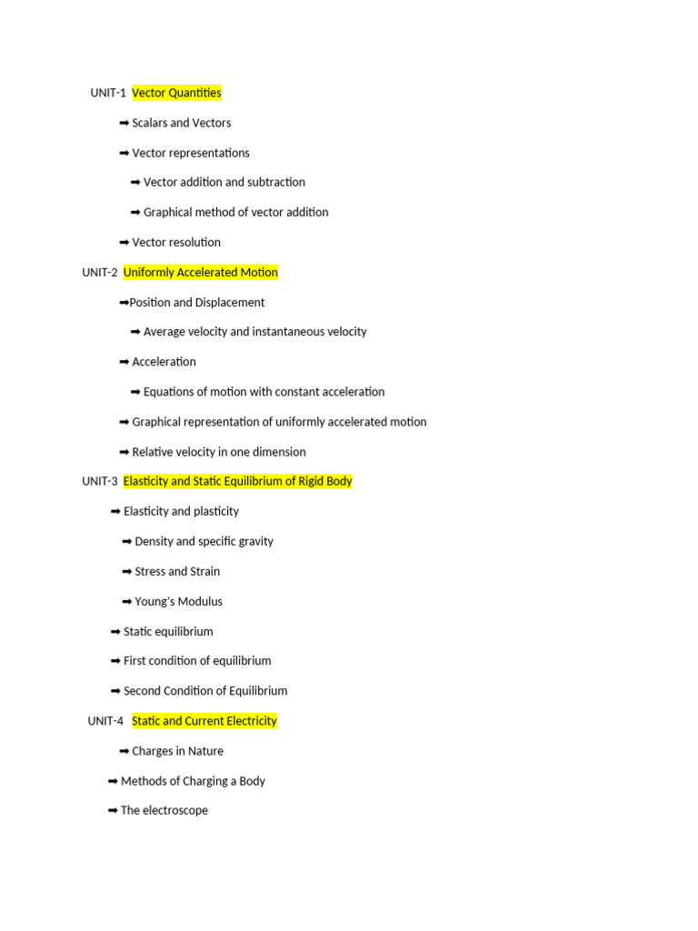 Grade 10 Physics | PDF