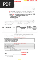 CCL Form | PDF