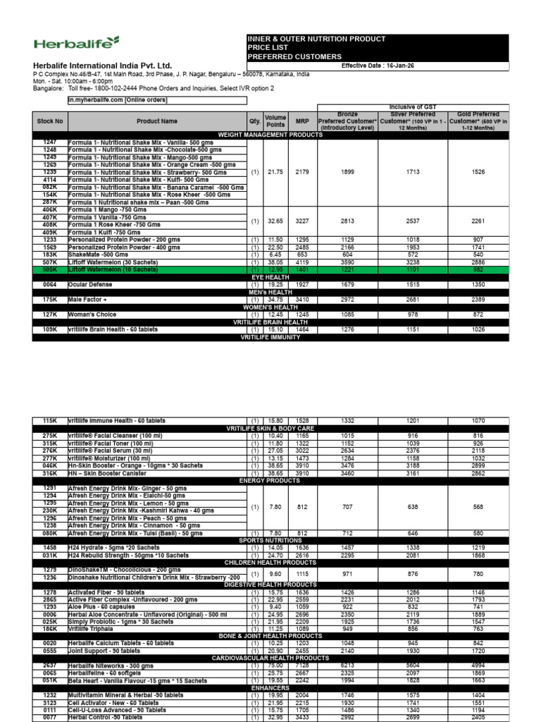 PC Price List - 16-Jan-26 | PDF