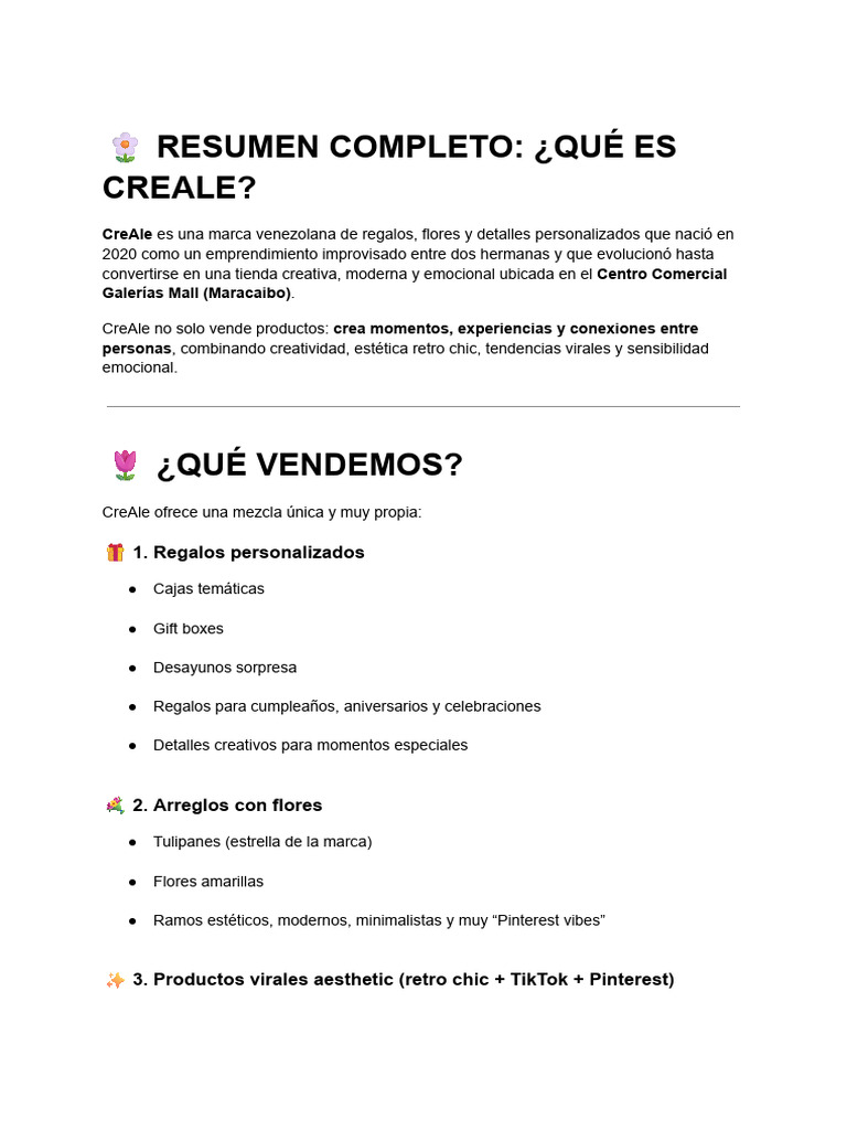 ? Guia y Manuales de Marca Creale - Documentos de Google (1) | PDF