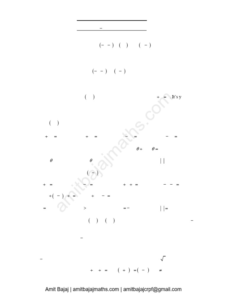 Straight Lines - MCQ | PDF | Elementary Mathematics | Euclid