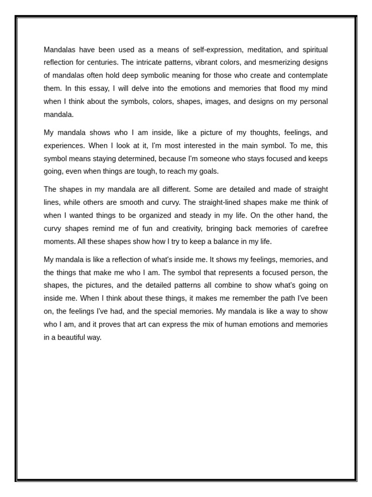 Mandalas Have Been Used As A Means of Self | PDF