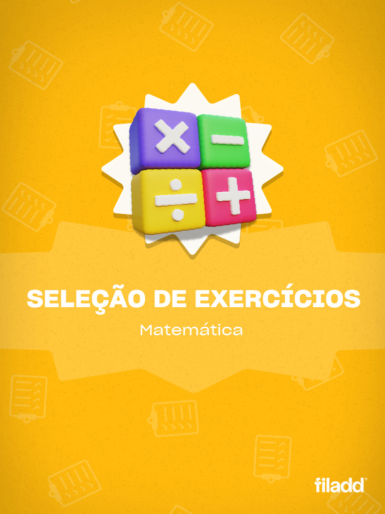 01 Selecao de Exercicios Fundamentos Equacao Do 1deg e 2deg Grau | PDF ...