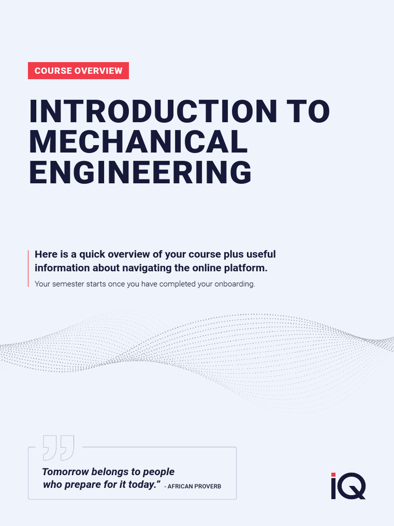 Introduction To Mechanical Engineering | PDF | Mechanical Engineering ...