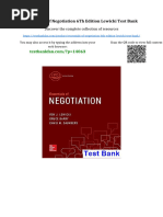 30 Negotiation Skills Quiz & Answers | PDF | Negotiation | Empathy