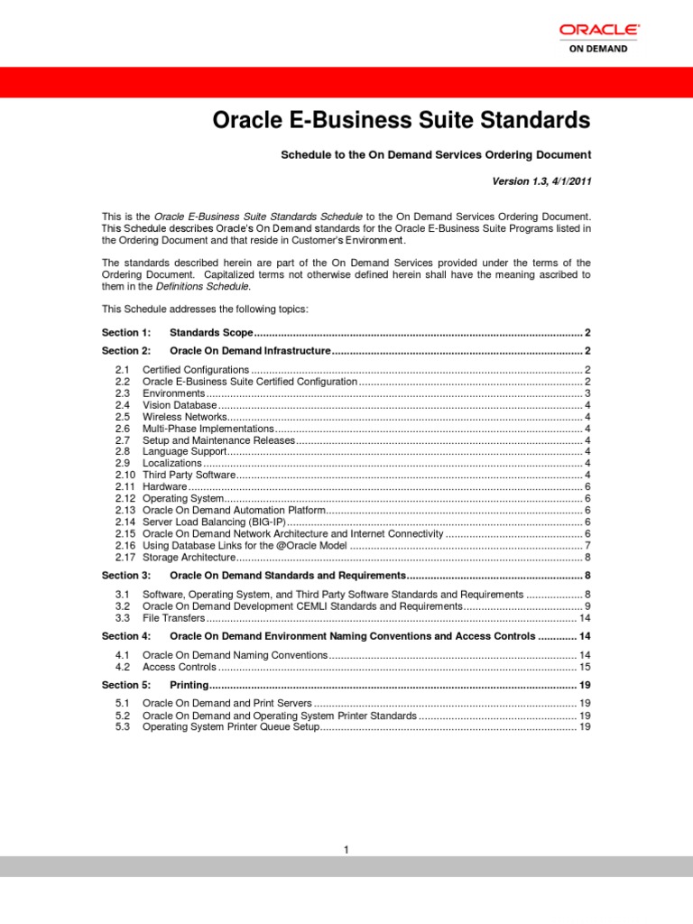 Ebso Standards v1.3 4.1.11 Final | PDF