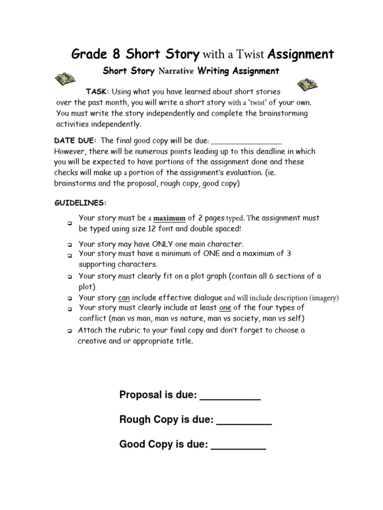Short Story Assignment | PDF | Plot (Narrative)