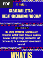 KKDAT: Youth Against Drugs and Terrorism | PDF | Government