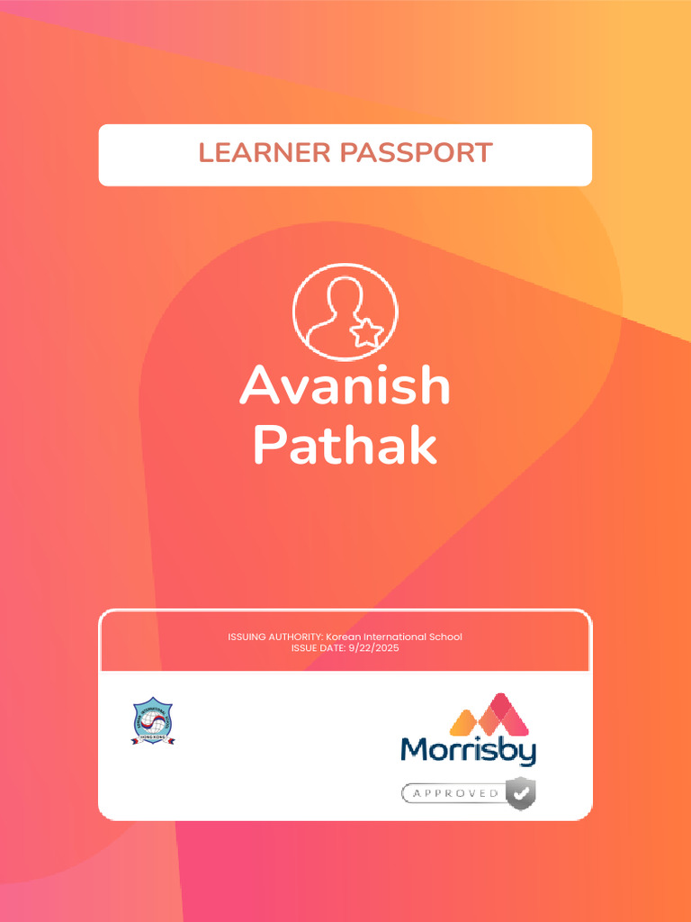 Learner Passport | PDF