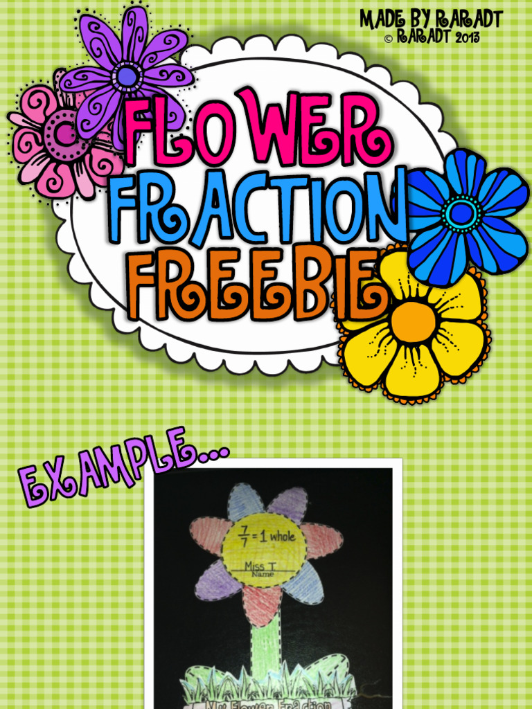 Fraction Flower Craft | PDF