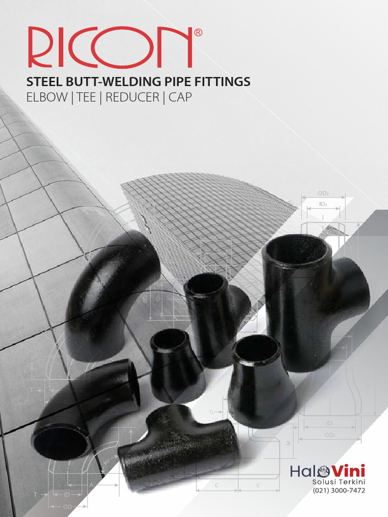 E Brosur Vinilon Group - RICON Steel Butt-Welding Pipe Fitting | PDF ...