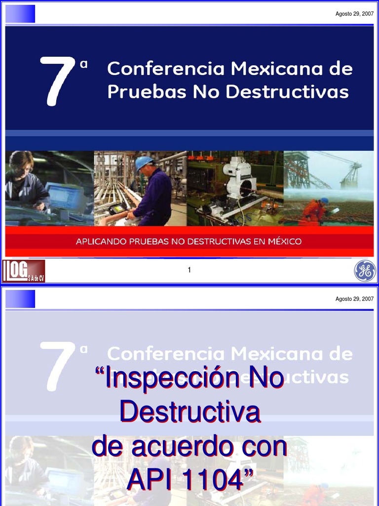 Api 1104 | PDF | Soldadura | Construcción