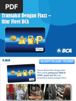 Panduan Kartu Fleet BCA dan Flazz | PDF