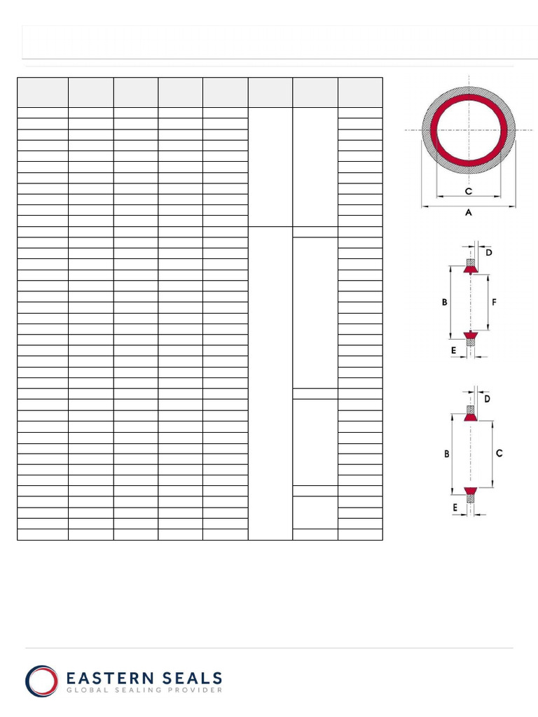 Bonded Seals Size Chart German Metric Inc SC Option 1 1 | PDF