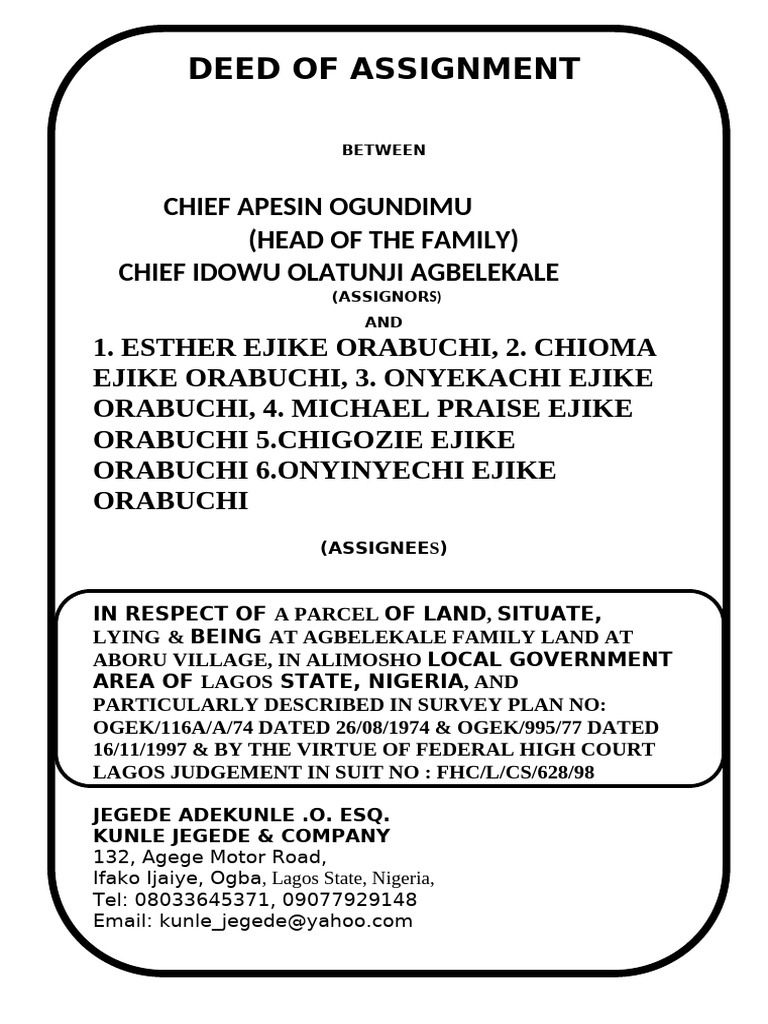 Ejike Siblings Docu | PDF | Assignment (Law) | Natural Resources Law