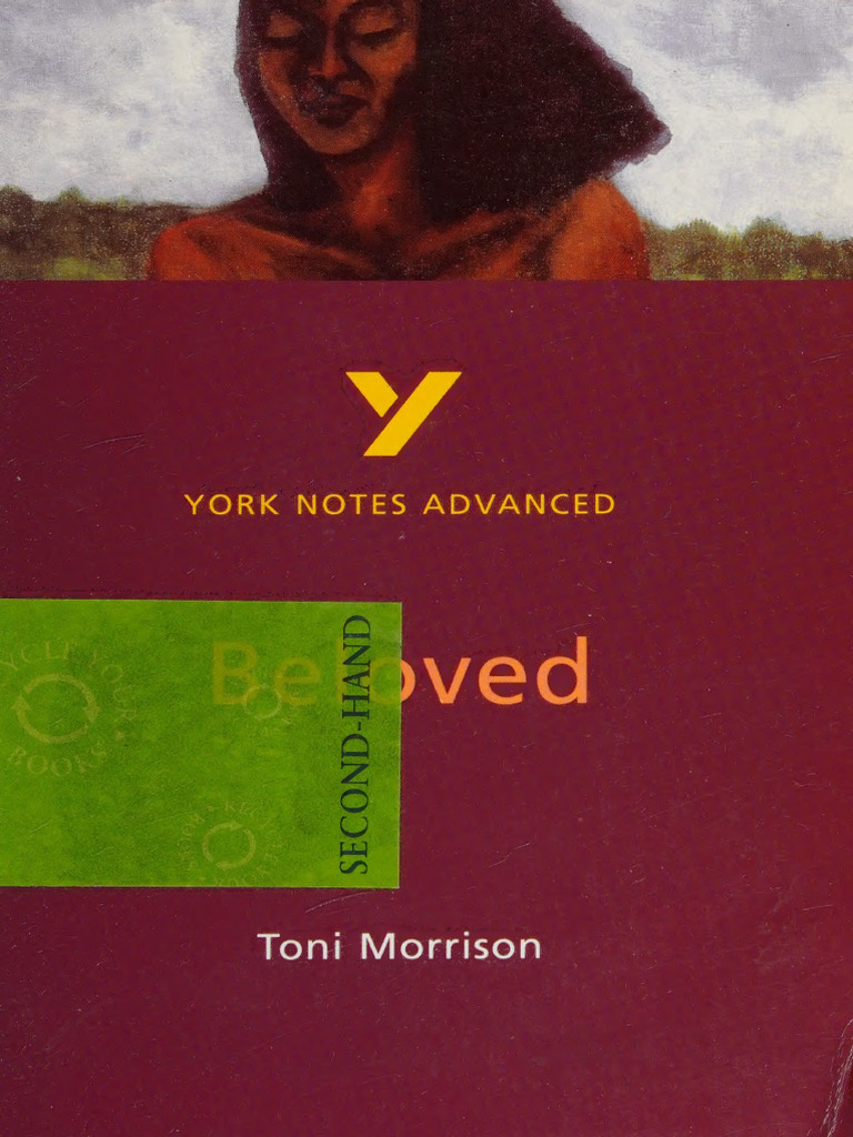 York Notes On Toni Morrison's 'Beloved' Study Notes (York - Toni ...