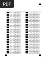 Multiple Choice Answer Sheet Template | PDF | Sports Science ...