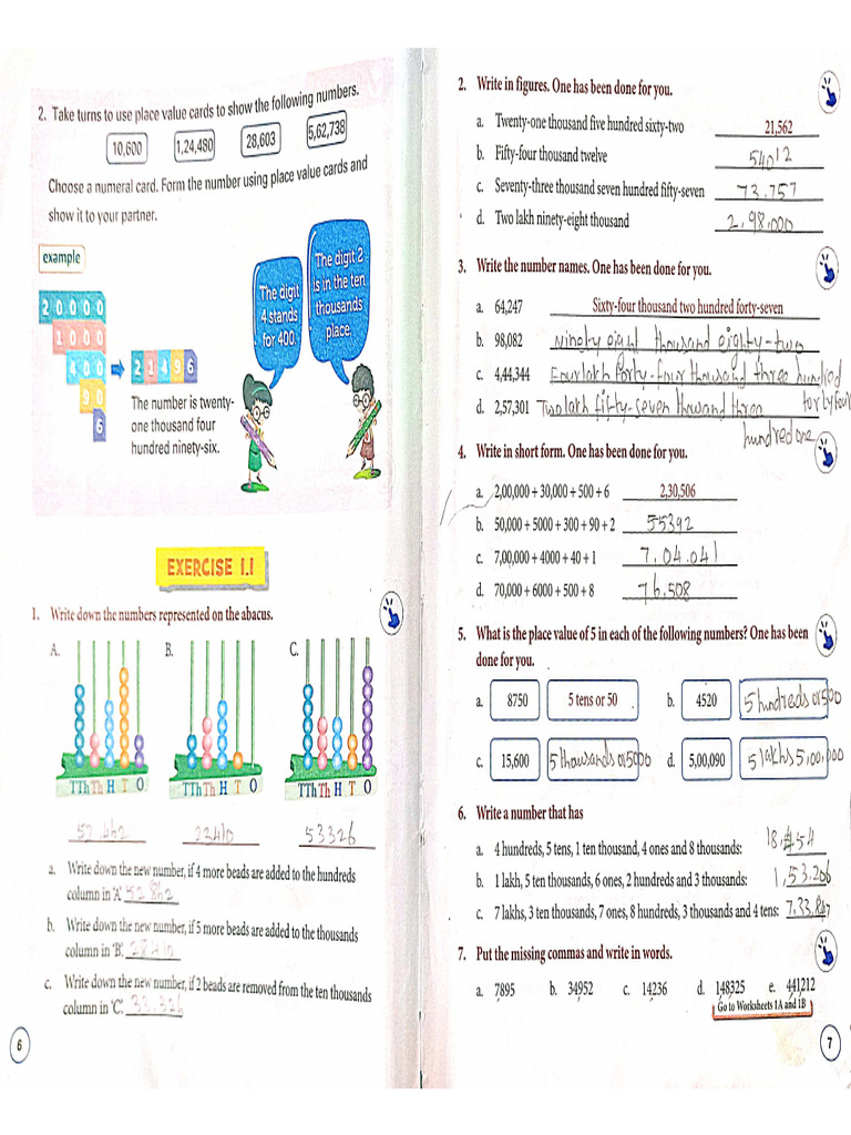 CH - 1 Grade 4 Math | PDF