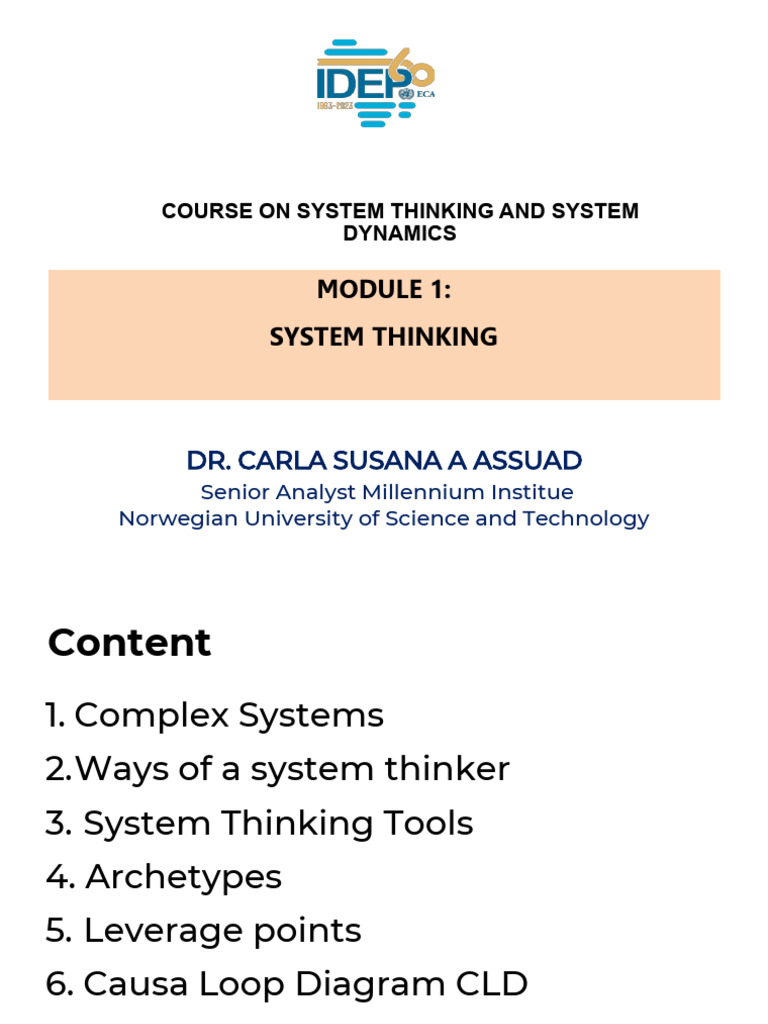 System Thinking Tools | PDF
