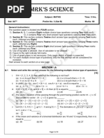 2023 BHSEC Mathematice MA | PDF | Question | Mathematics