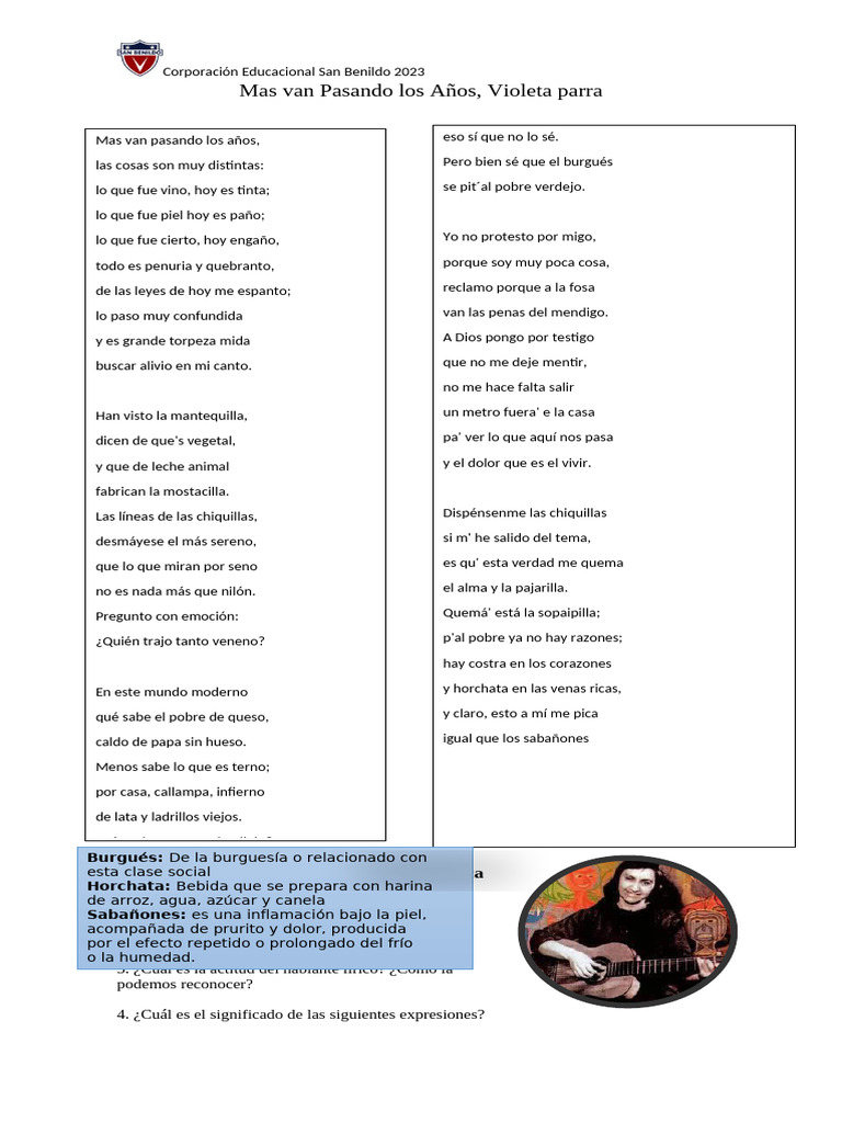 Mas Van Pasando Los Años | PDF