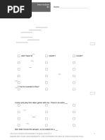 Life Vision Intermediate Unit Test 1 B | PDF