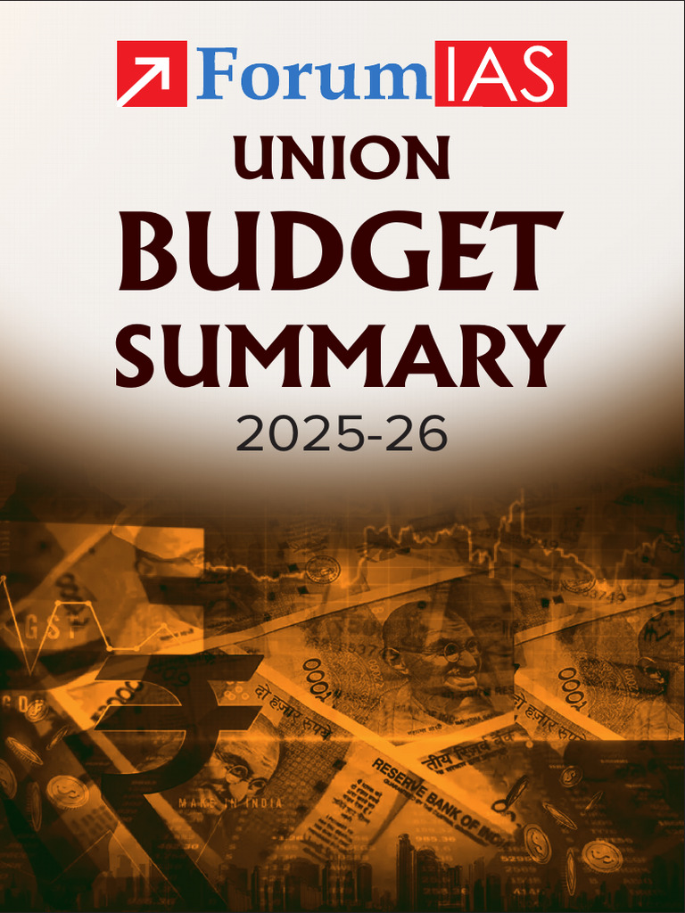 Budget-2025-26 Summary | PDF | Budget | Taxes
